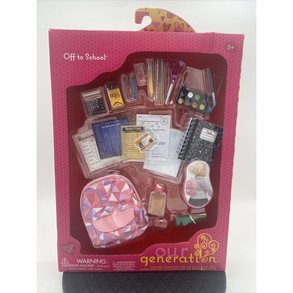 Our Generation | Toys | New Our Generation Off To School Set For 8 ...